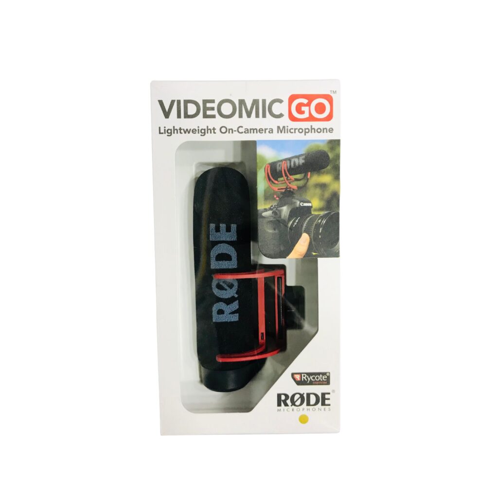 RODE VIDEO MIC GO SHOUTGUN LIGHTWEIGHT MICROPHONE - FOTO TRADE